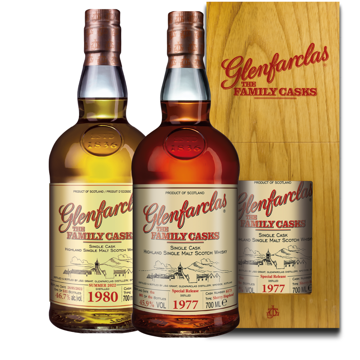 Glenfarclas Family Cask Reihe
